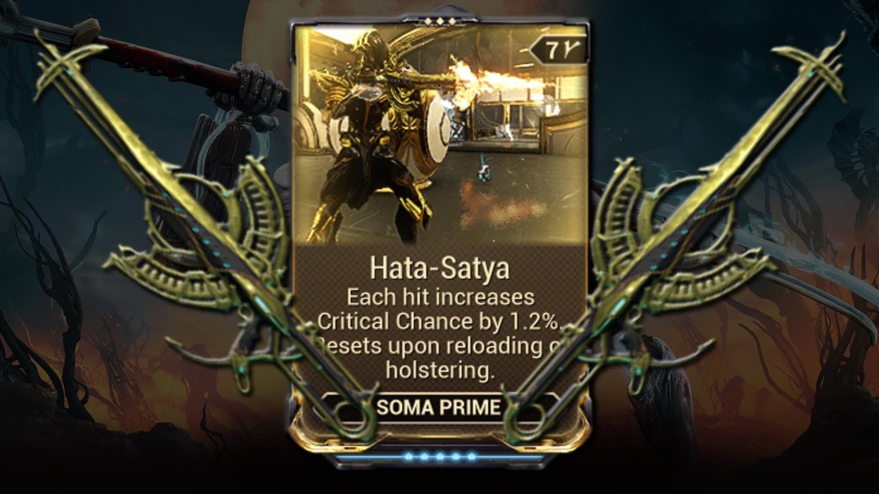 Warframe - Hata-Satya (Soma Prime Augment) - YouTube