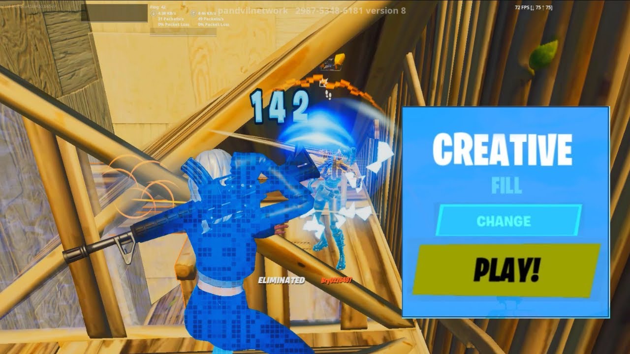 Destroying kids in creative fill... - YouTube