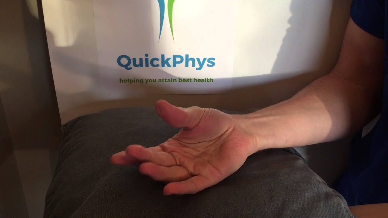 Finger to thumb opposition - YouTube