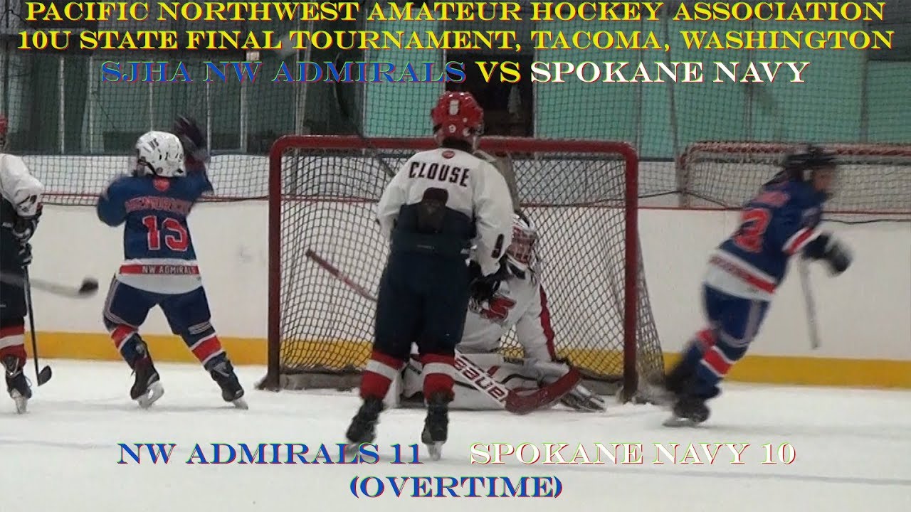 PNAHA 10U State Championship Hockey Tournament, SJHA NW Admirals Game 2 ...