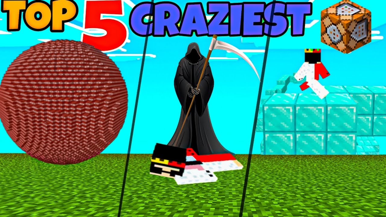 CRAZIEST COMMANDS🔥 IN MINECRAFT PE| PEACE CRACKER | Hindi - YouTube