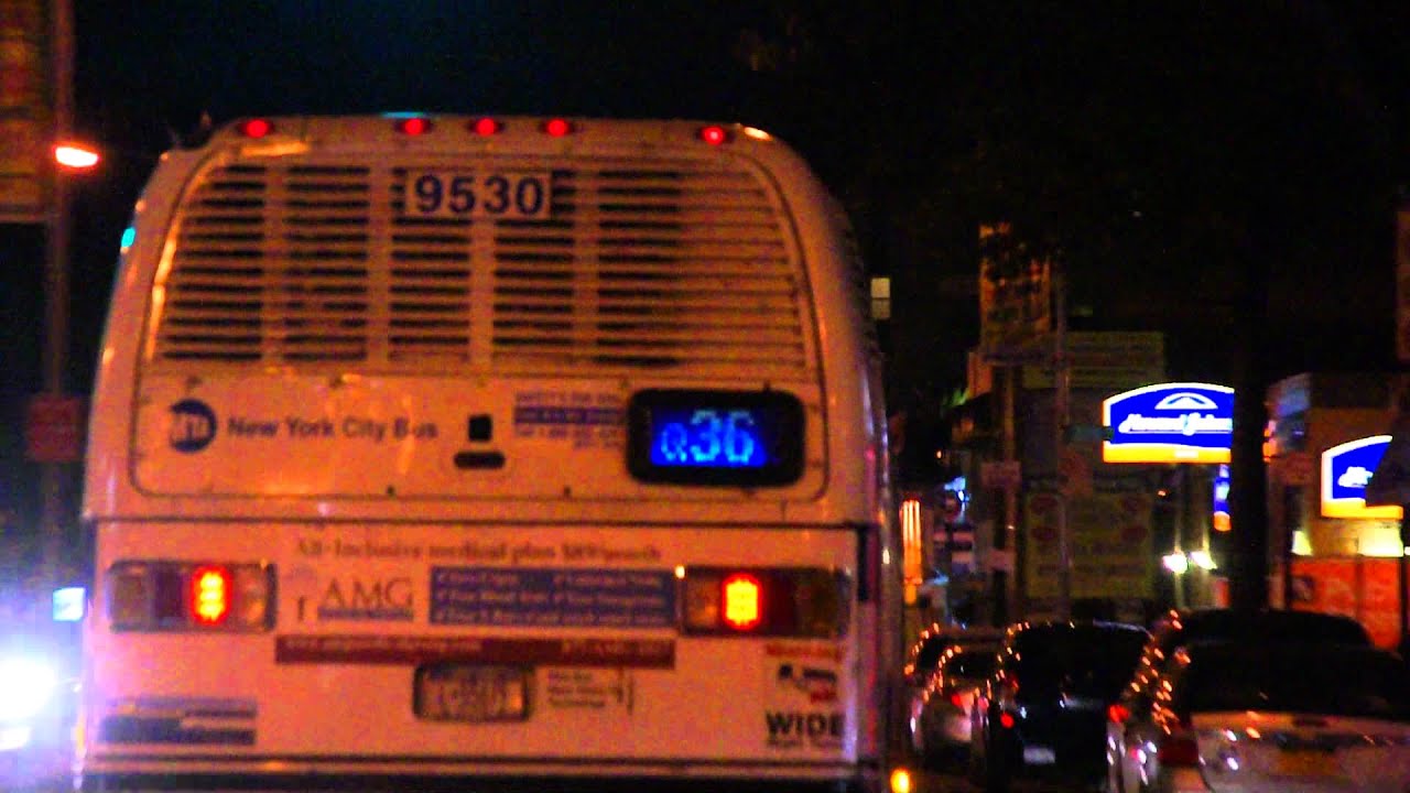 MTA New York City Bus 1998 NovaBus RTS-06 9530 On The Q36 Limited ...