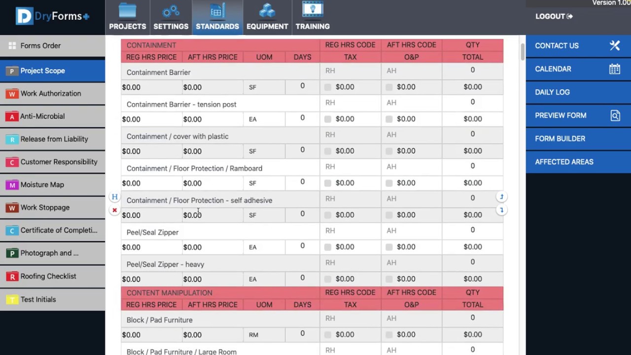 Dry Forms Plus - Standards Scope Forms Training Video - YouTube
