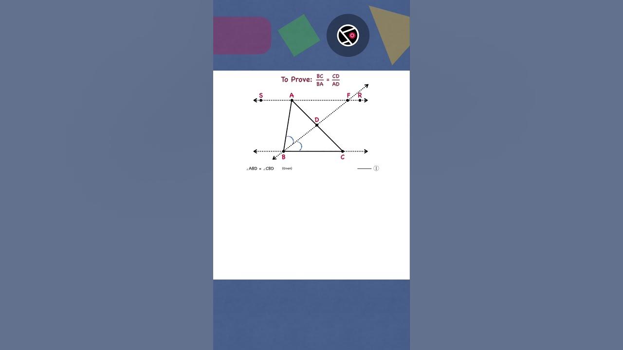 Proof Angle Bisector Theorem triangles YouTube proof-angle-bisector-theorem-triangles-youtube