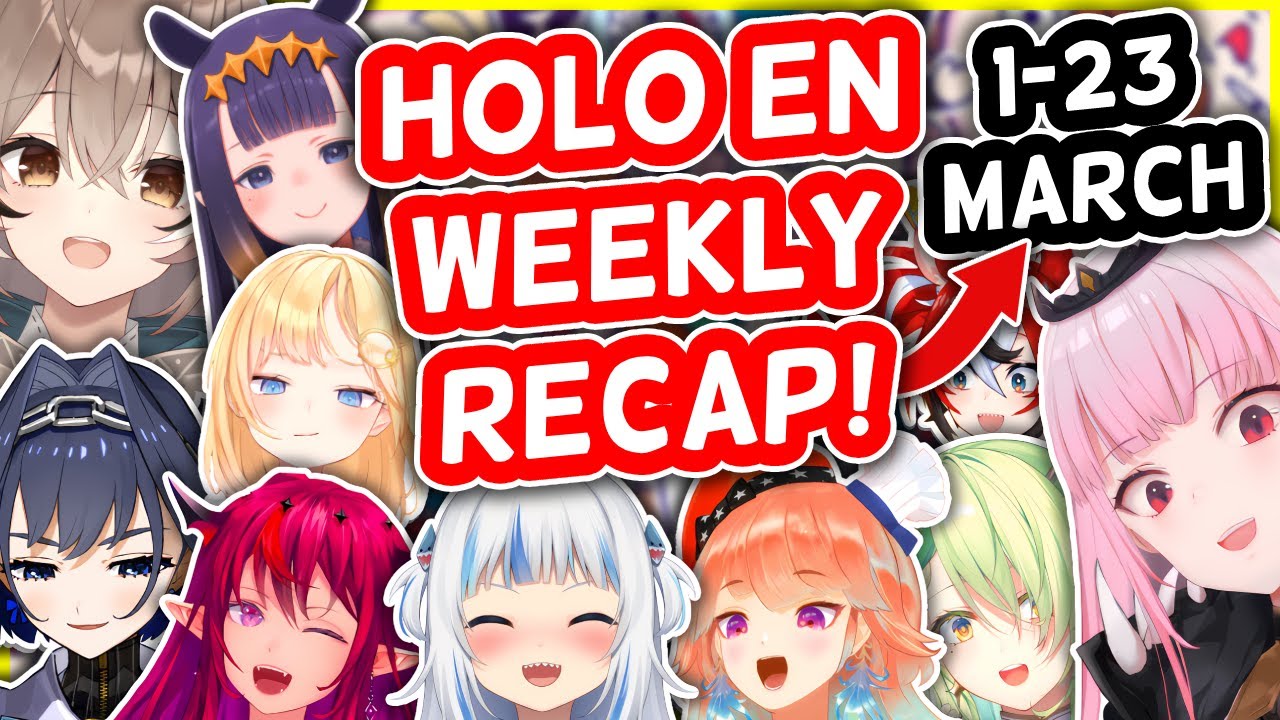 The 𝐓𝐎𝐏 𝟏𝟎 Hololive English Streams From The Last Few Weeks [𝙛𝙩. 𝙊𝙁𝙁 ...