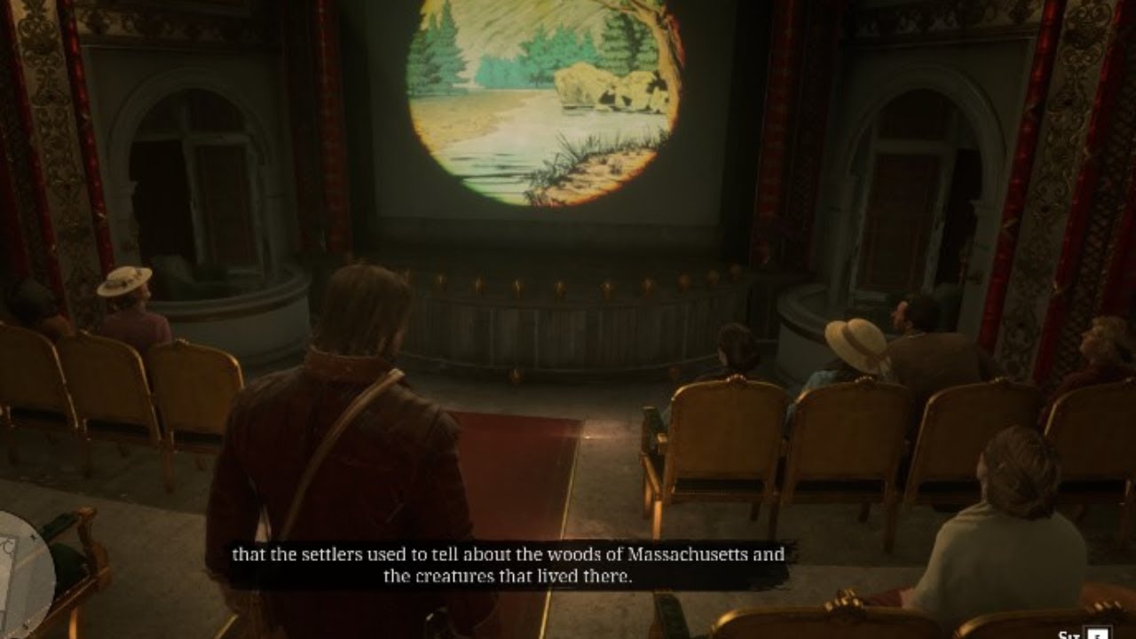 Secret in Saint Denis Theater - Red Dead Redemption 2 || Sanit cinemas ...