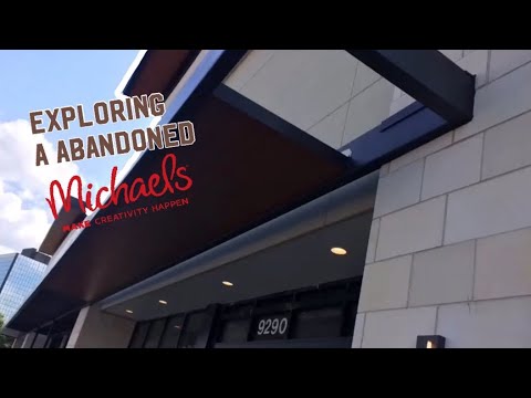Exploring a abandoned Michaels! - YouTube