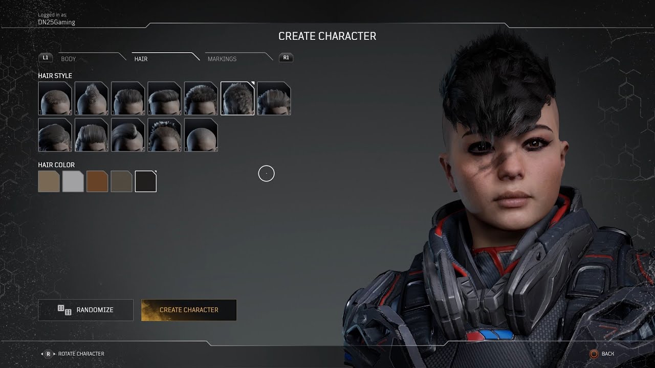 Outriders (Demo) | Create A Character - Female - YouTube