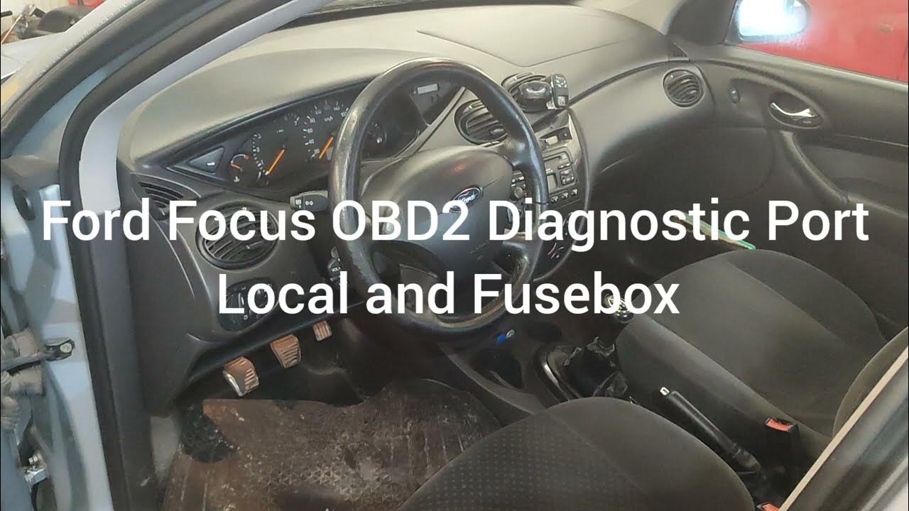 Ford Focus OBD2 Diagnostic Port Local and Fusebox - YouTube