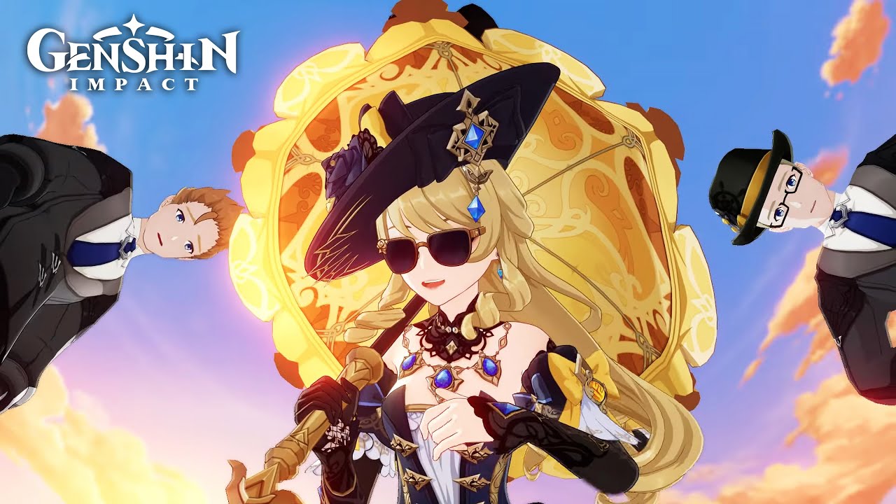 Navia Gameplay Trailer, Idle Animations & Skills | Genshin Impact 4.3 ...