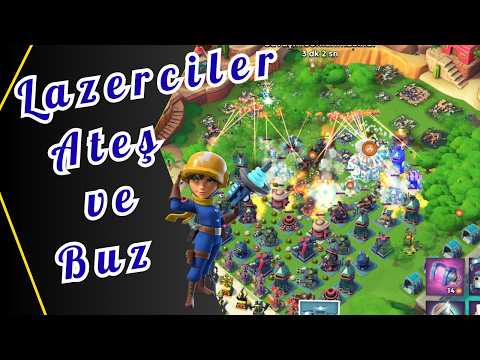 Lazerci Piyadeler Ateş ve Buzun Dansı. Laser Ranger The Dance of Fire and Ice #boombeach Türkçe