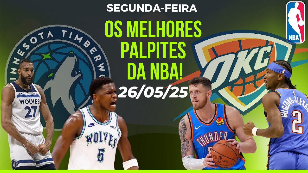 PALPITES NBA 26/05 ! MELHORES PALPITES DA RODADA DE HOJE - YouTube