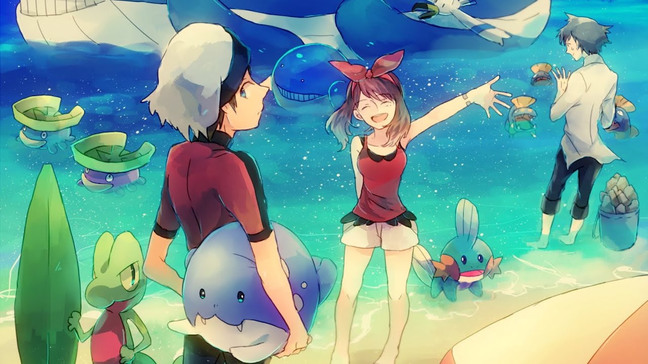 Pokémon Ruby & Sapphire - Trainers' Eyes Meet (Swimmer) [Restored ...