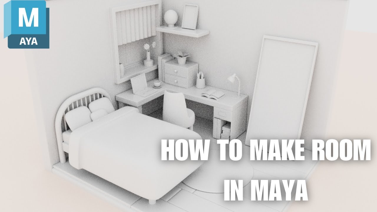 how to make room in maya| latest tutorial - YouTube