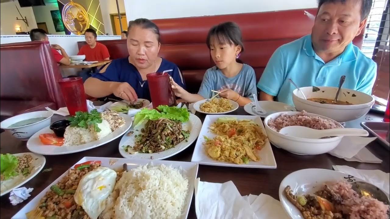 hnub no niam dab laug thiab dab laug peb mus noj ua ke os - YouTube