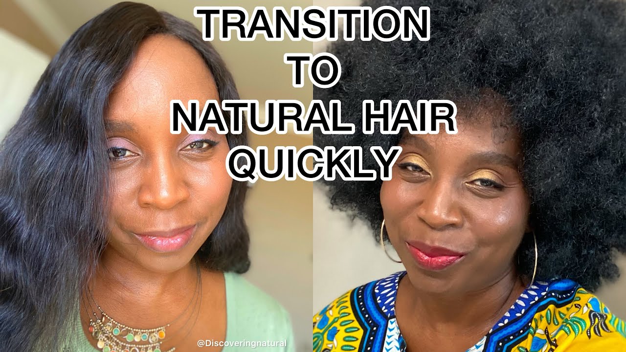 How to Transition to Natural Hair Fast. - YouTube