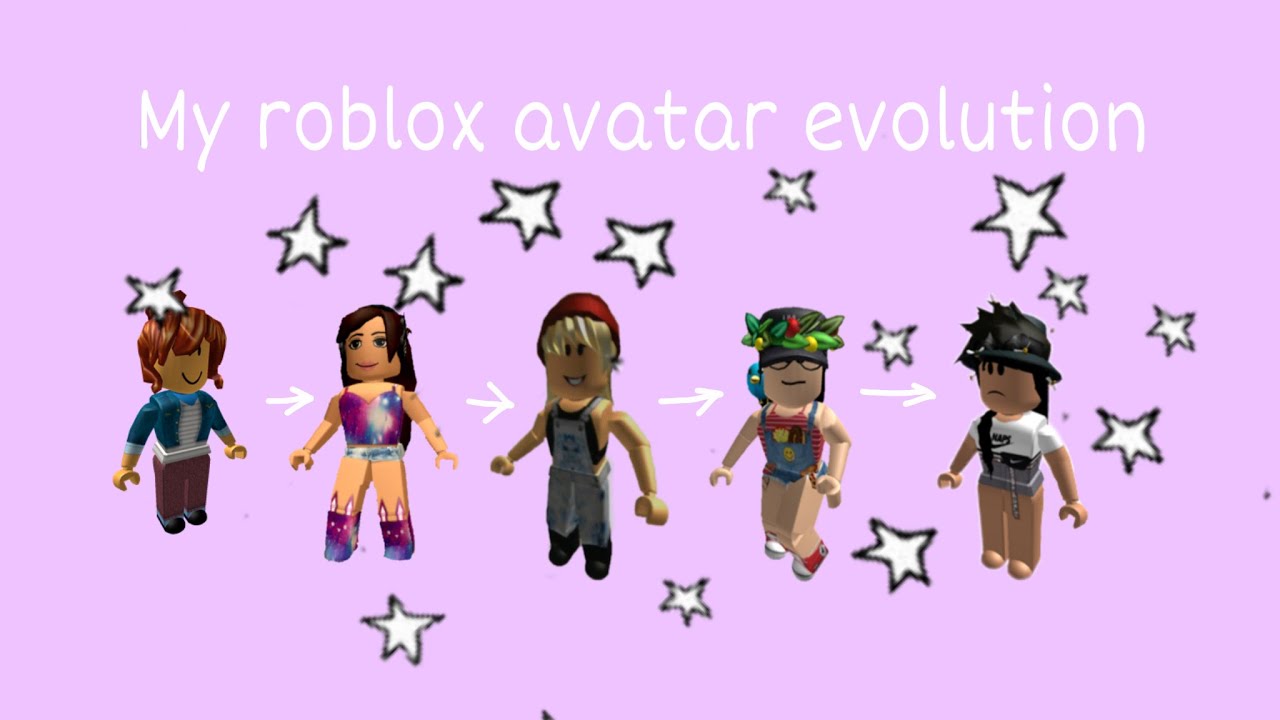 My clothing evolution on roblox (2017-2019) - YouTube