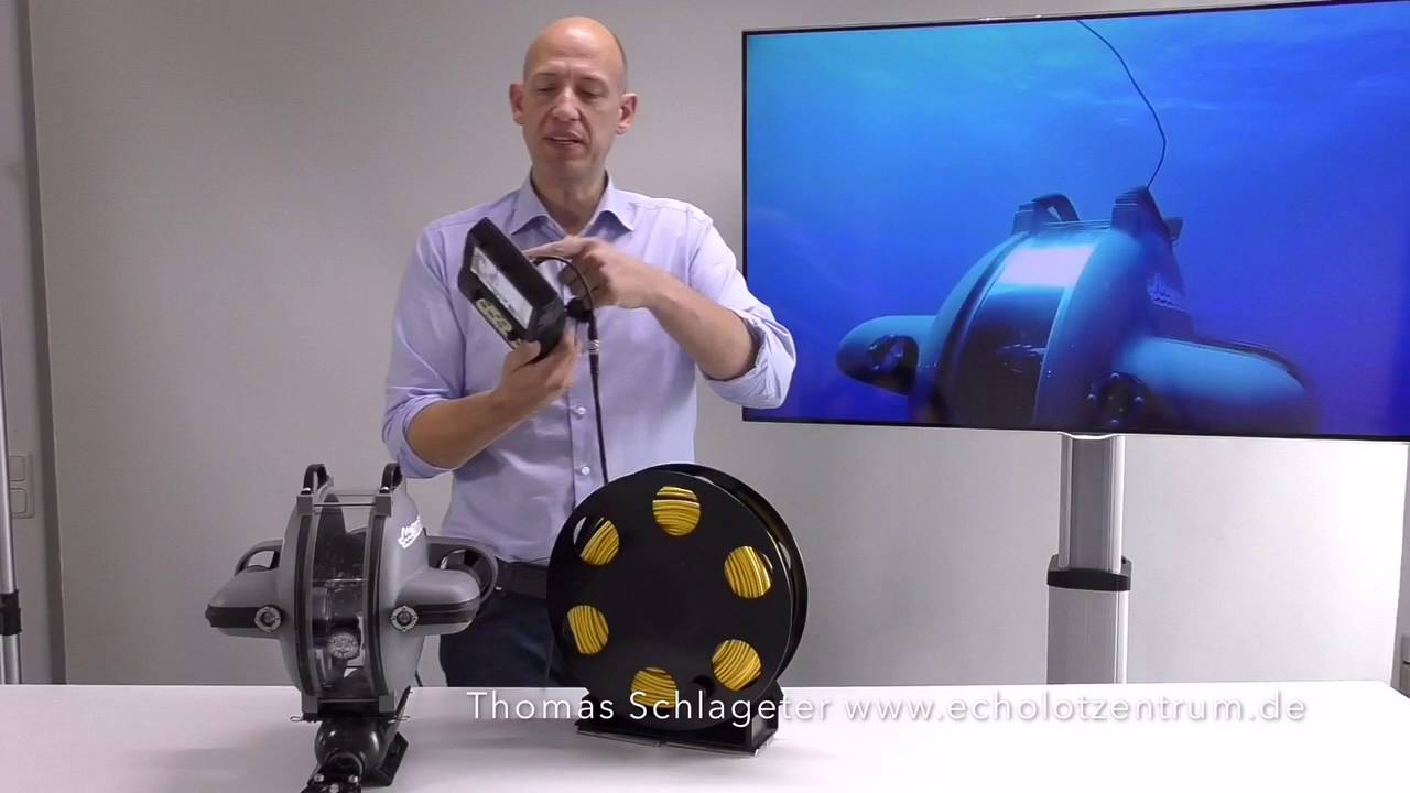 Echolotzentrum - DeepTrekker DTG2 ROV Präsentation - YouTube