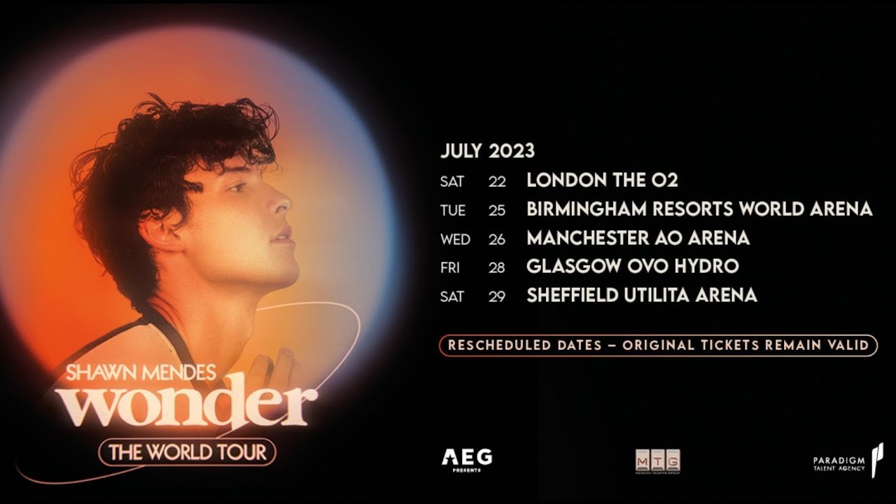 Shawn Mendes Wonder: The World Tour | Saturday 29 July 2023 - YouTube