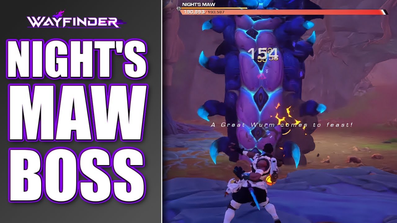 NIGHT'S MAW BOSS LOCATION - #WAYFINDER - YouTube