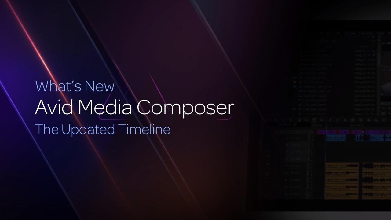 The Updated Timeline in Media Composer - YouTube