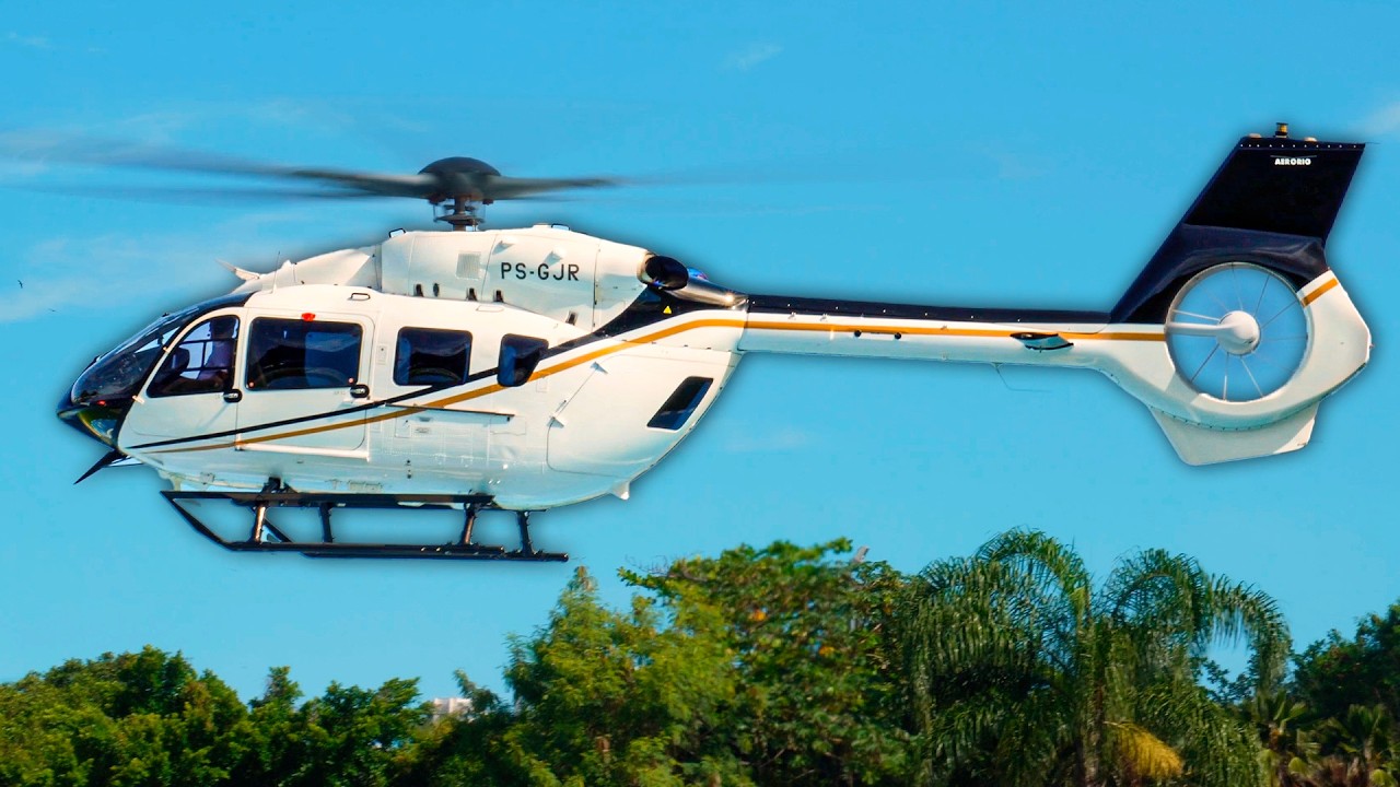 HELICOPTER ACTION! Airbus H145 D3 & H135 & 130 & H125 | Bell 429 & 505 ...