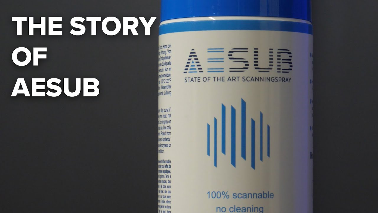 The Story of AESUB 3D Scanningspray - YouTube