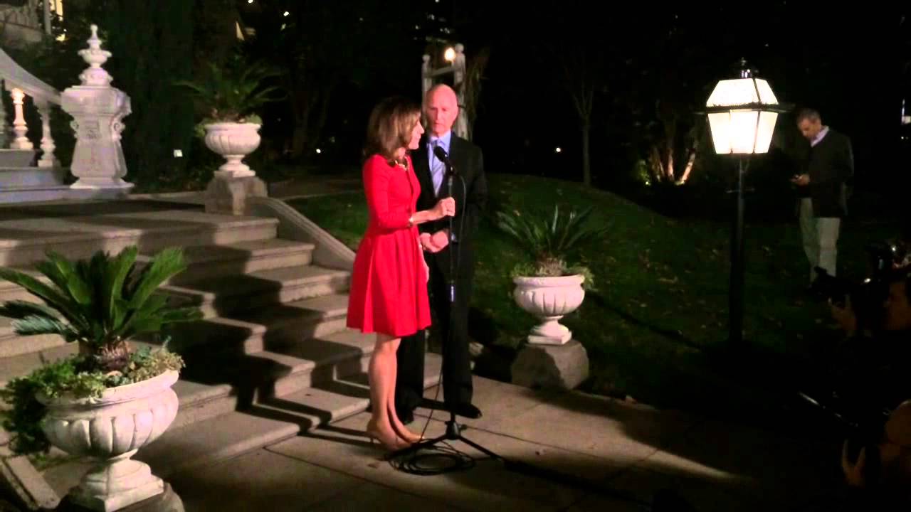 Anne Gust Brown gives 'last word' on election night - YouTube