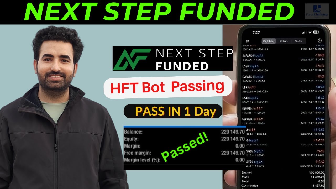Next Step Funded Phase 2 Passed with HFT Bot || Forex Challenge Passer ...