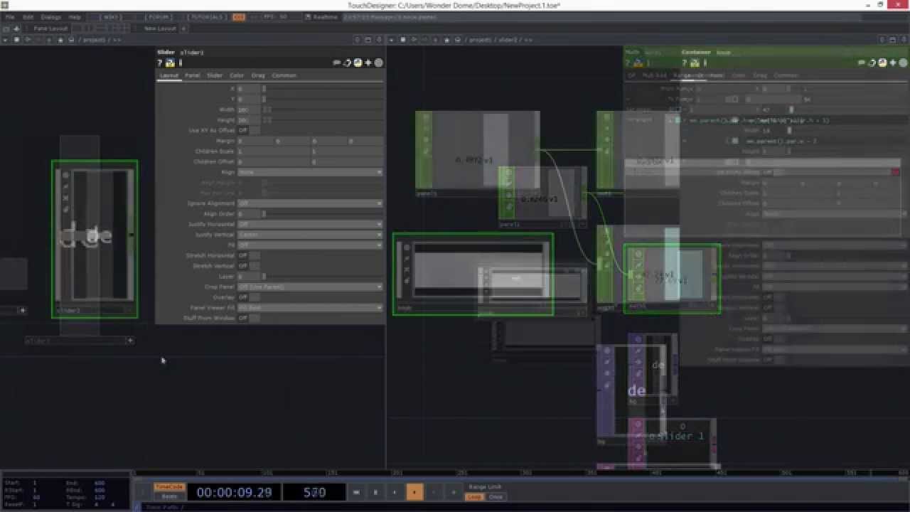 Interface Elements - Vertical Slider | TouchDesigner - YouTube