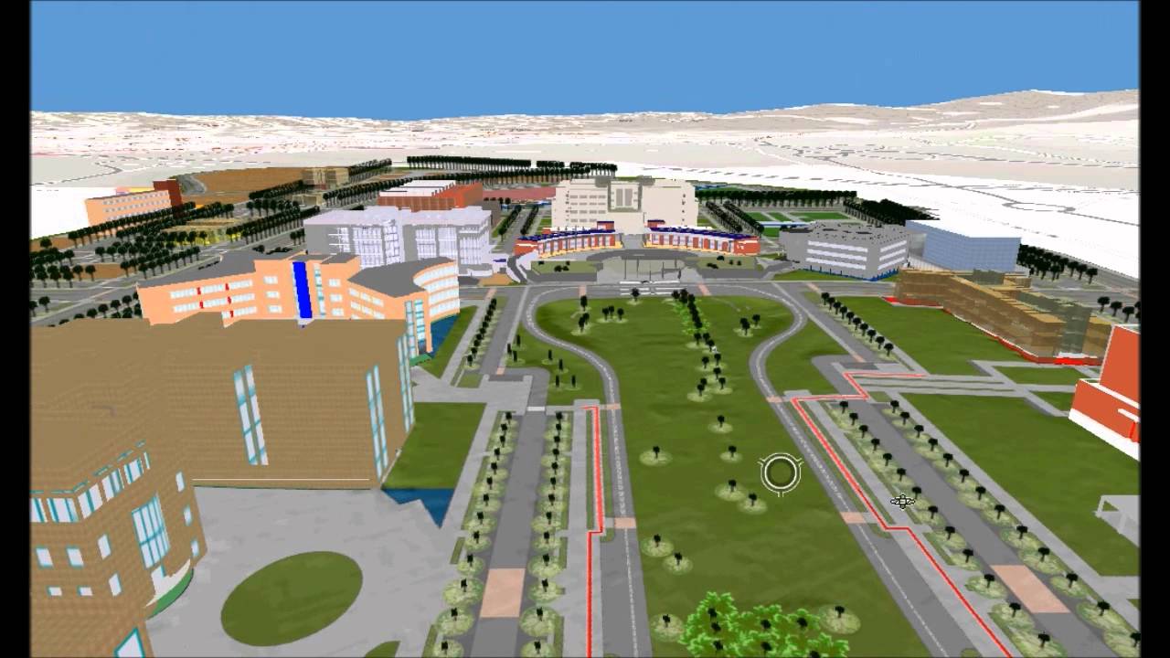 3D SMART Campus II - YouTube