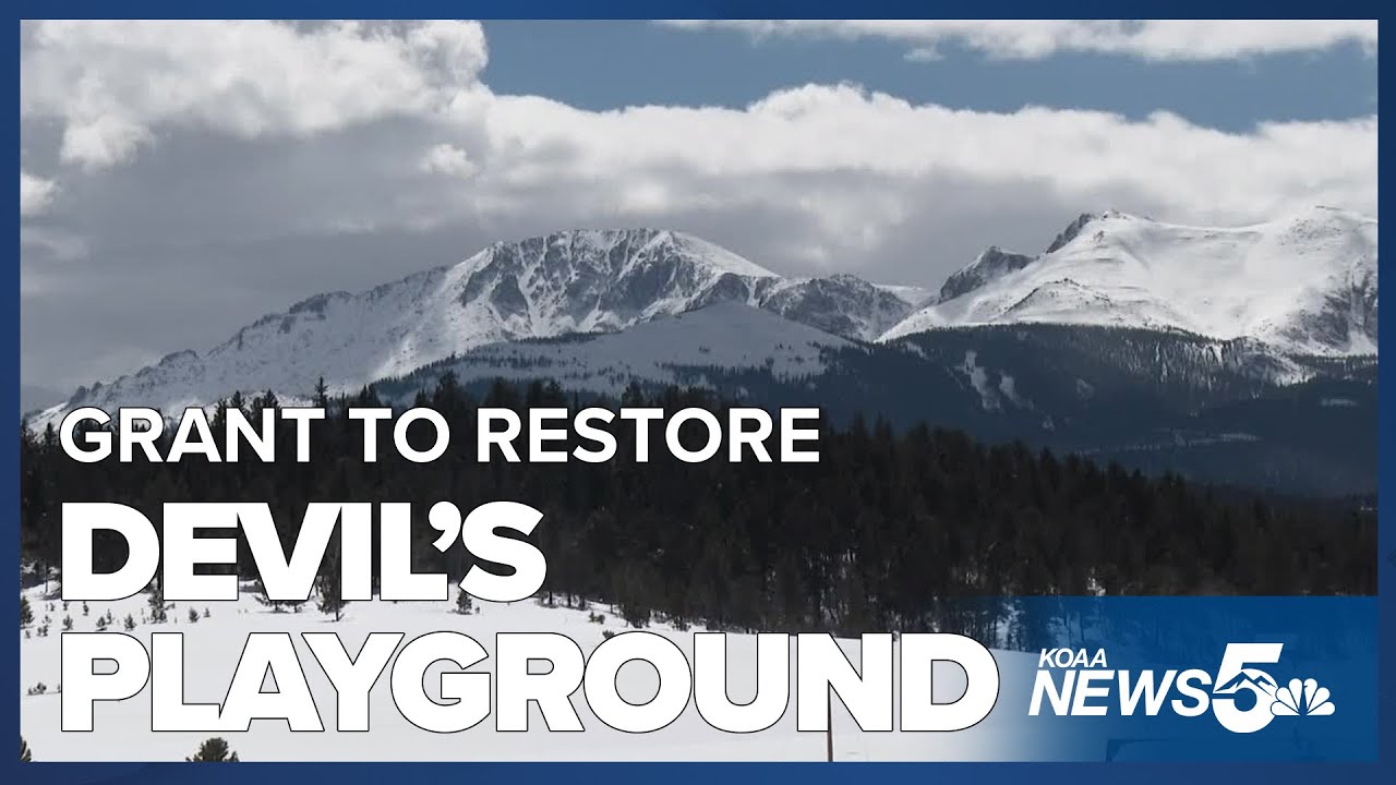 $250,000 grant to help restore Devil's Playground trail on Pikes Peak - YouTube