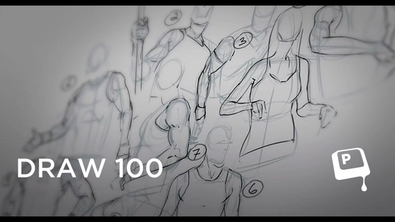When in Doubt, Draw 100 (CtrlPaint.com) - YouTube