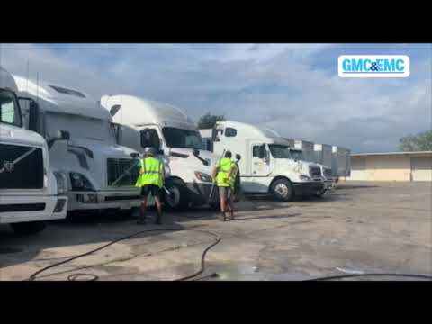GMC&EMC, Mobile Truck Washing & Detailing - YouTube
