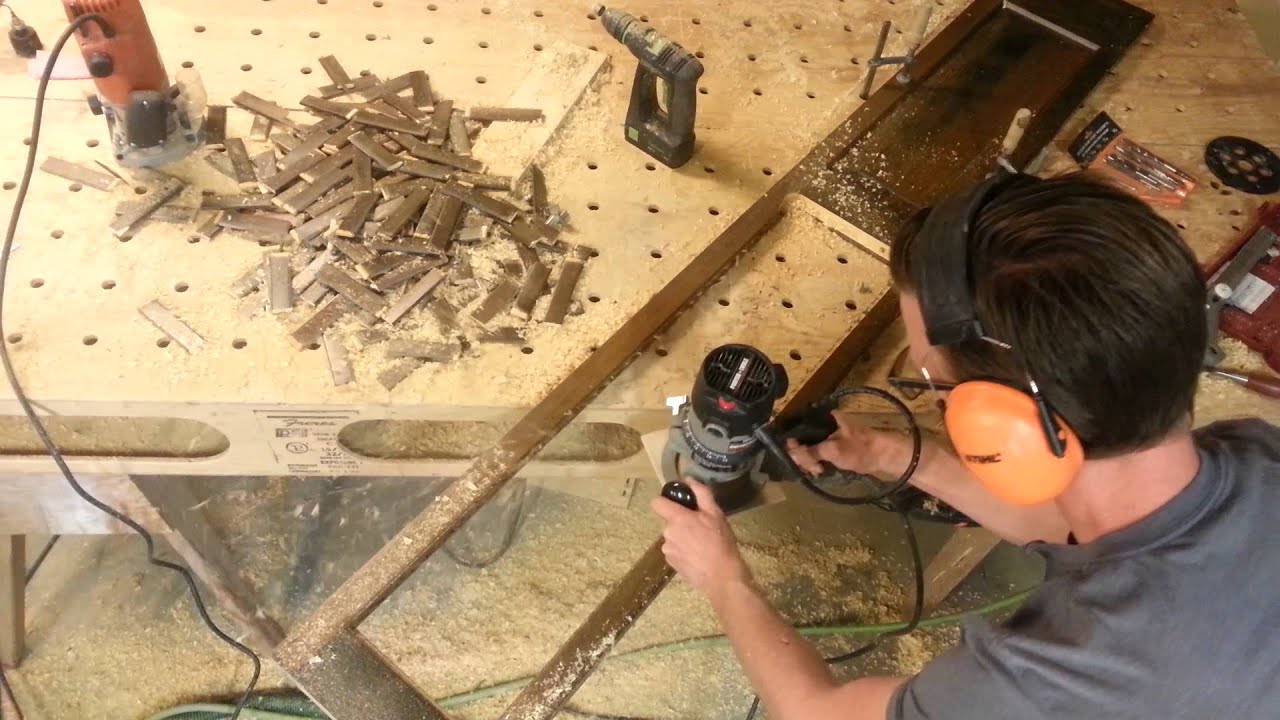 Rabbeting for Door Panel - YouTube