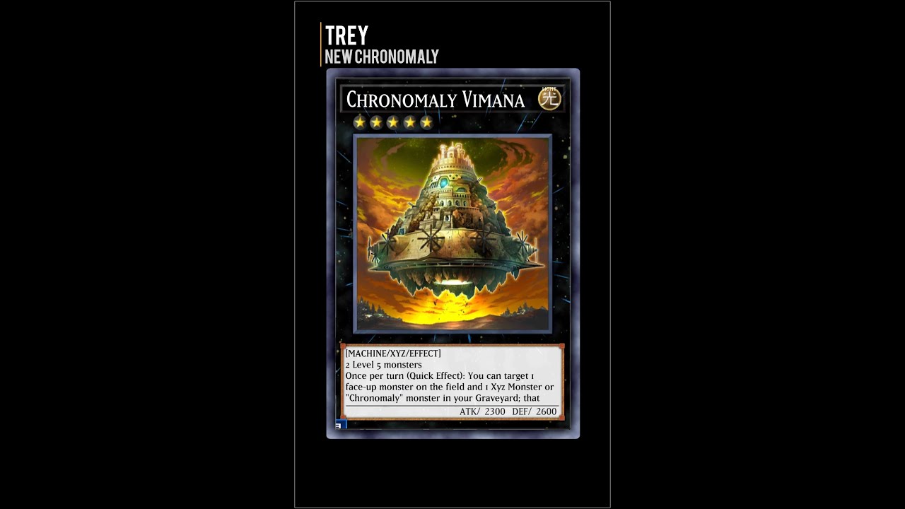 Yugioh Duel Links - Trey x New Chronomaly Vimana - YouTube
