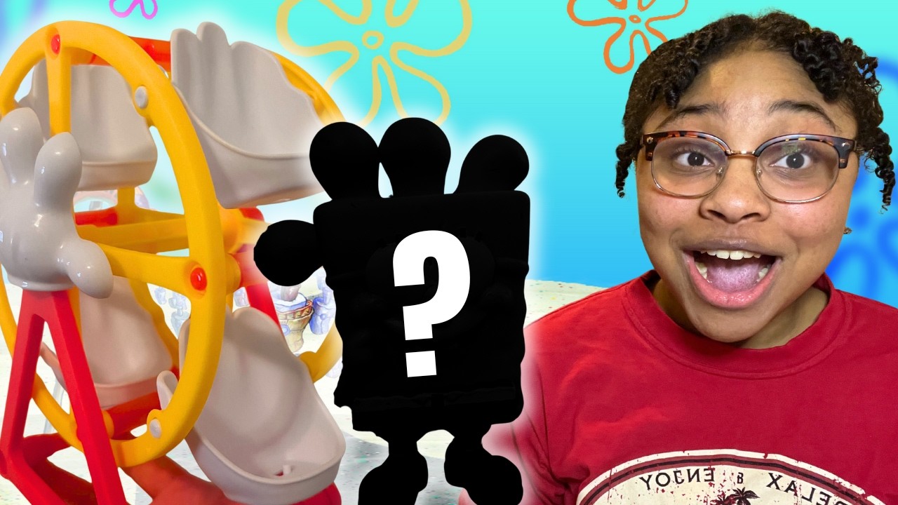 Spongebob Glove Ferris Wheel Unboxing | Suprise Spongebob Figurine ...