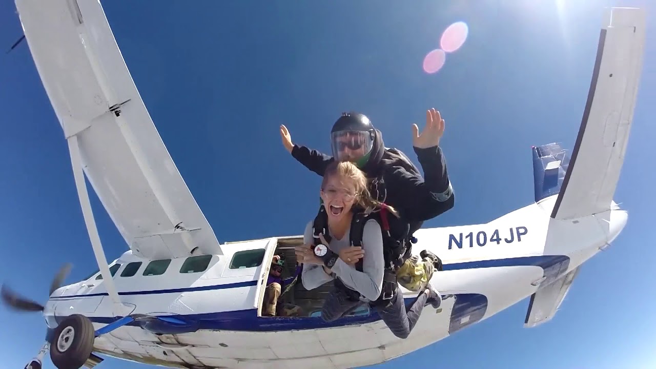 Tandem Skydiving Experience 2017 at Skydive Cross Keys - YouTube
