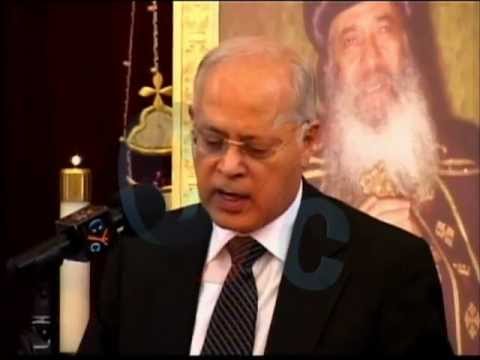 Mr. Maged Riad's word in the Memorial Service for Pope Shenouda NJ ...