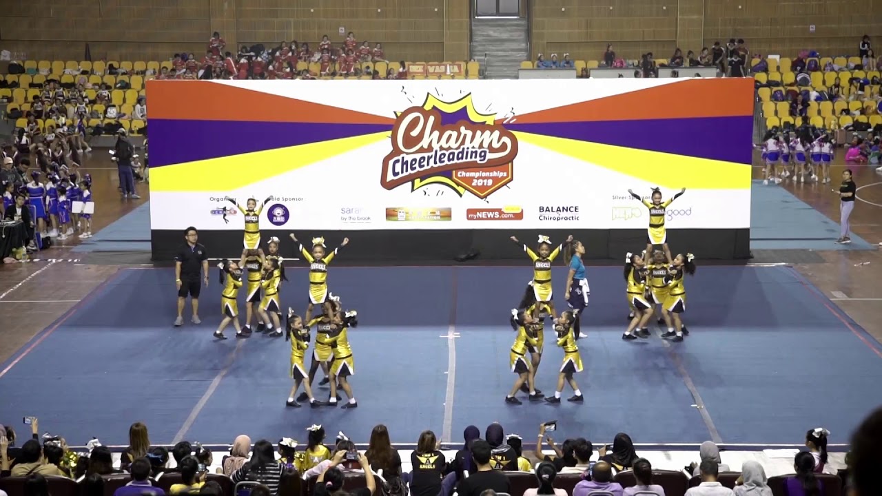 C3 2019 #10 ANGELS Team Cheer Peewee Novice Level 1 - YouTube