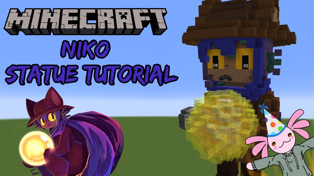 Minecraft One-Shot Tutorial: Niko Statue (OneShot) - YouTube