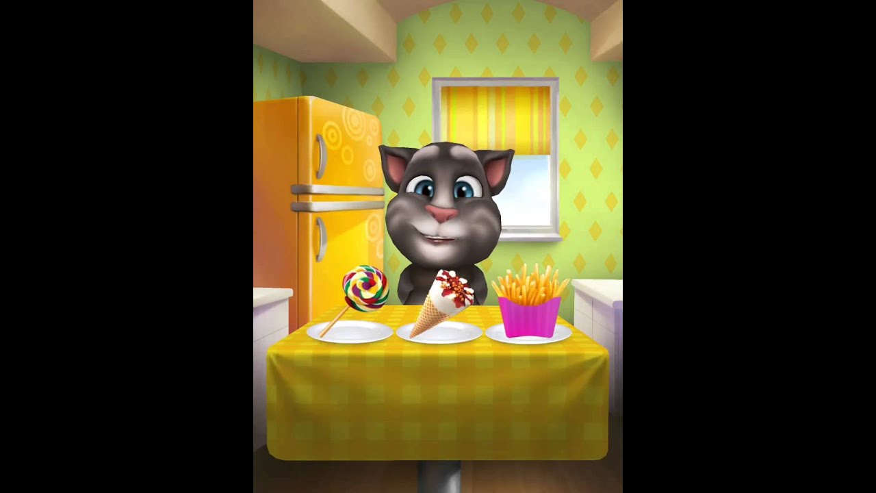 [My Talking Tom] Tom is eating junk foods! - YouTube
