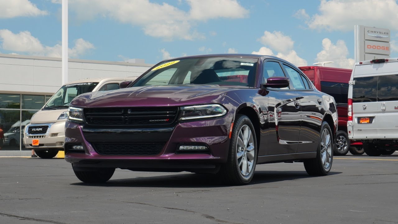 Hellraisin Purple 2022 Dodge Charger SXT ALL WHEEL DRIVE | 30640 - YouTube