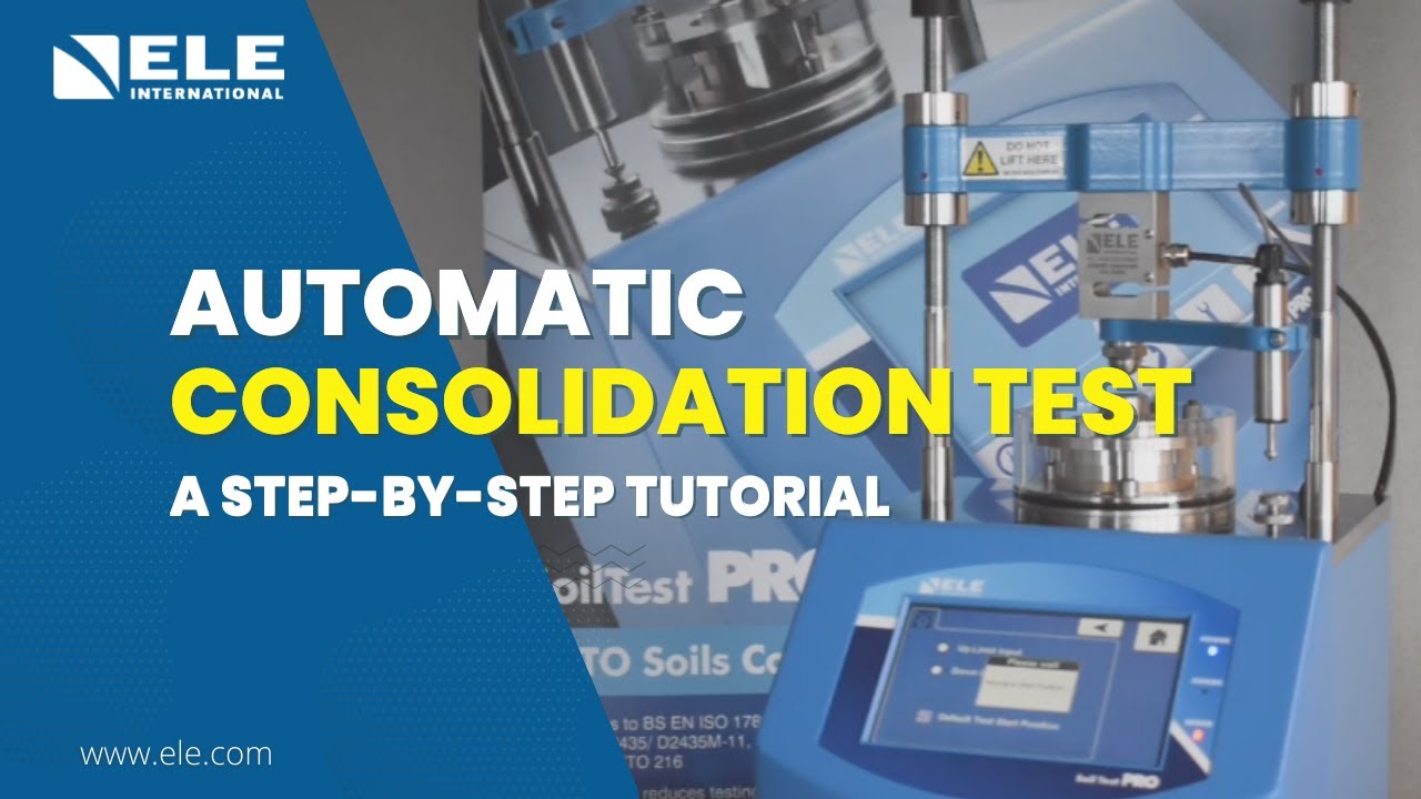 Automatic Consolidation Test ! A Step-by-Step Tutorial - YouTube