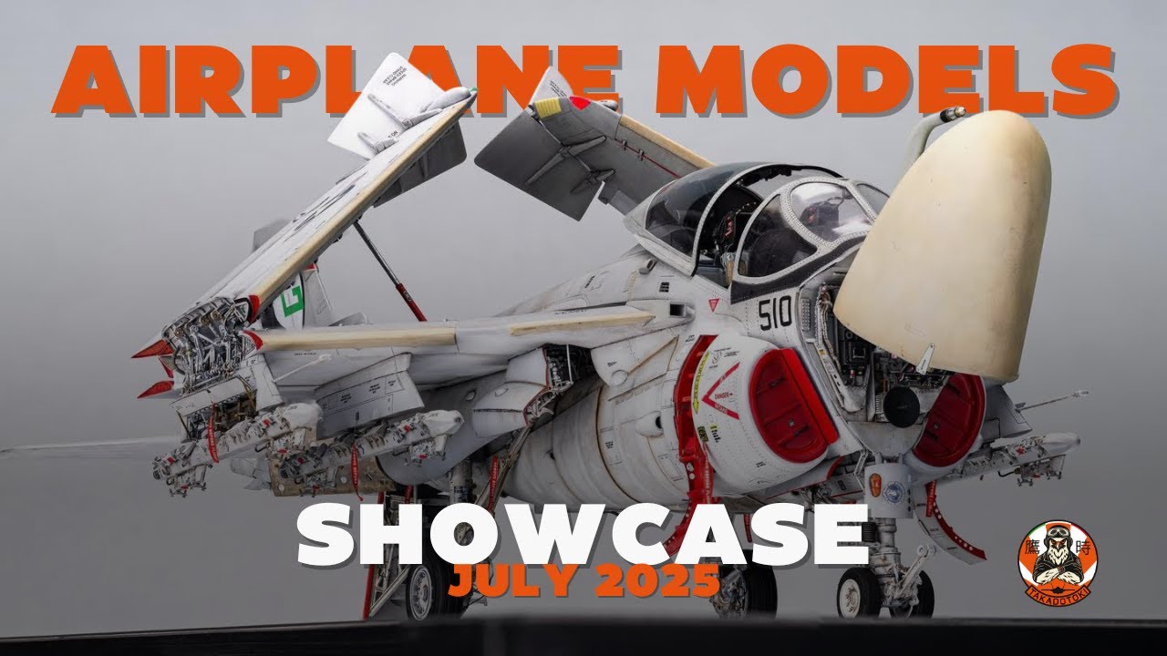 Scale Aircraft Model Showcase – July 2025 Edition - YouTube