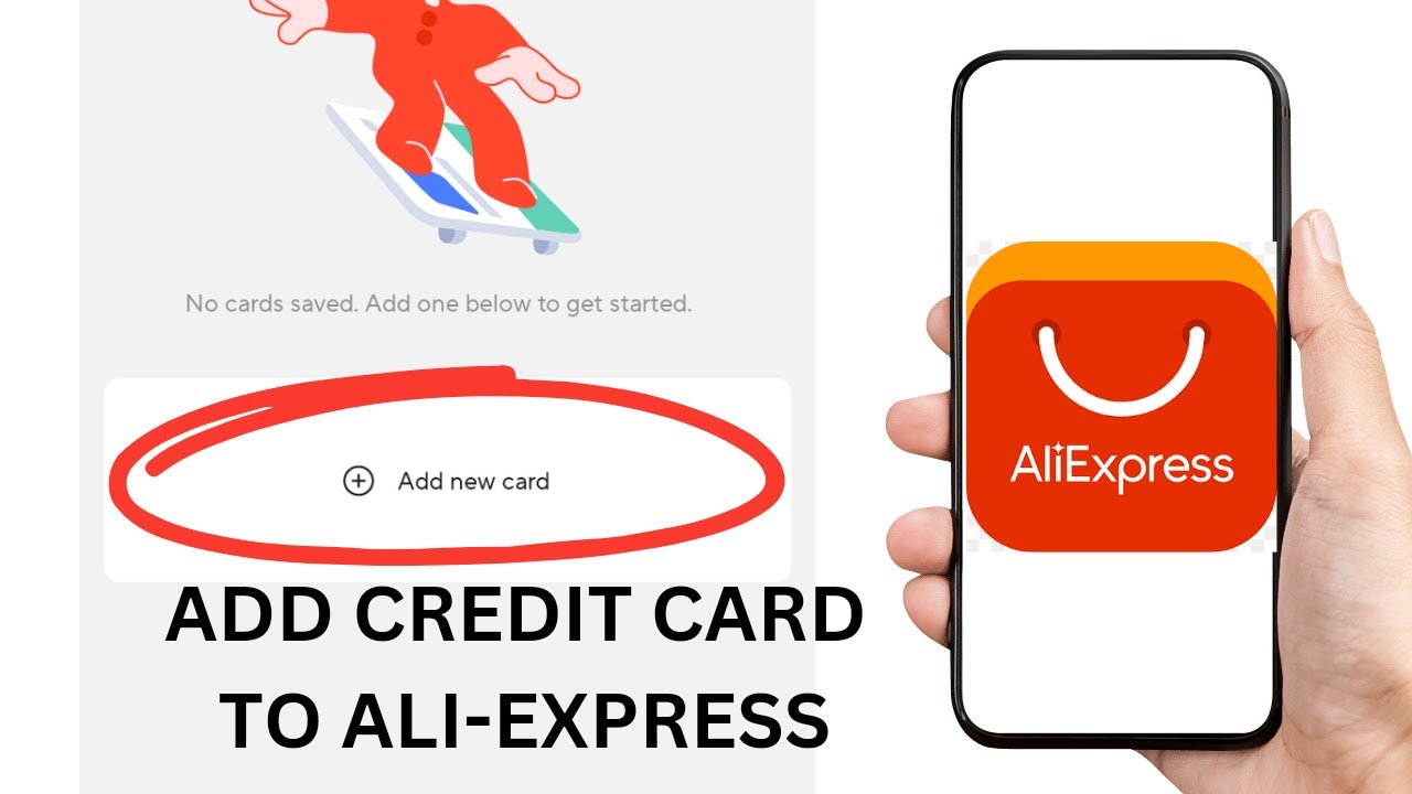 how to add and delete credit card on Aliexpress 2024 - YouTube