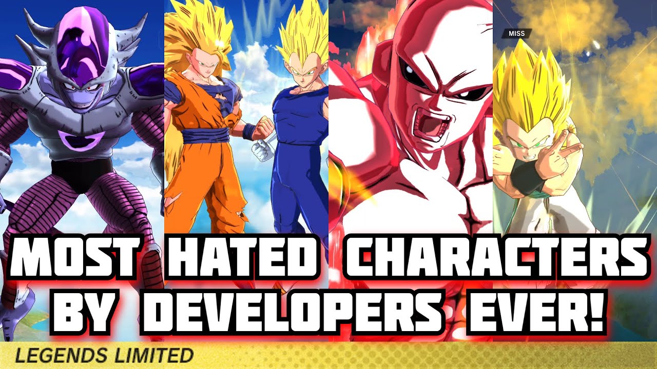 Most hated Characters By Developers In Dragon Ball Legends - YouTube