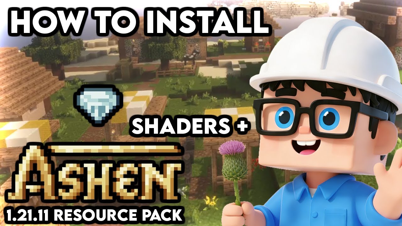How to Install ASHEN 16x Resource pack with Curse Forge Installer ...