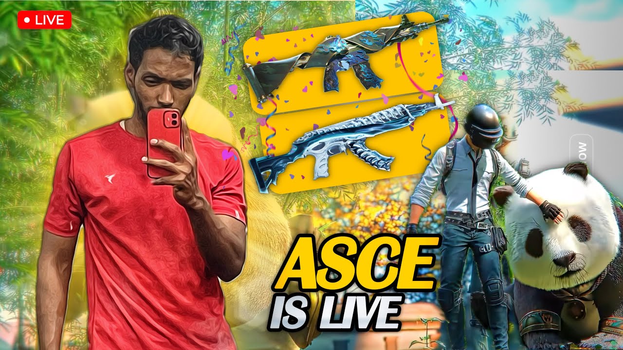 BGMI LIVE STREAM! | BGMI | ASCE GAMING | ASCE is Live | EP102 - YouTube