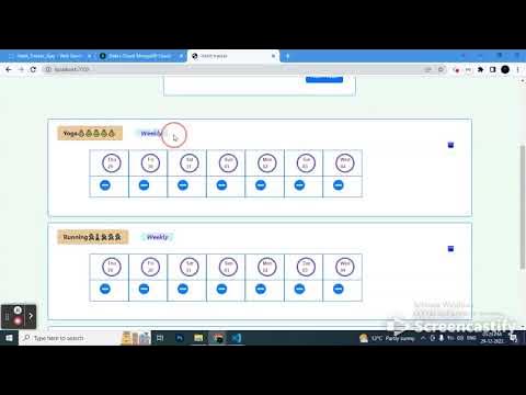 Habit Tracker Using Nodejs - YouTube